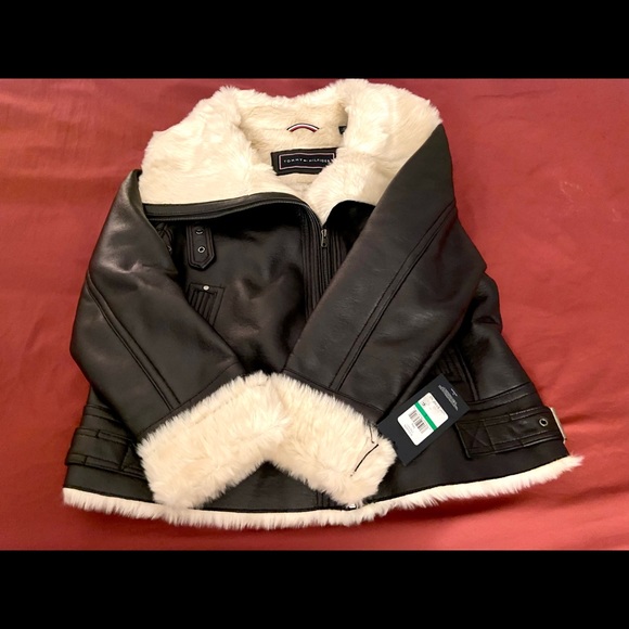 Tommy Hilfiger | Jackets & Coats | Tommy Hilfiger Brand New Shearling ...